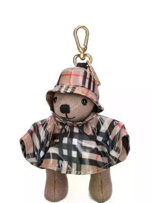 Burberry Thomas Bear Keyring - Neutrals