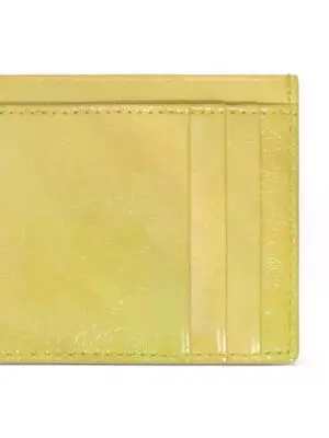 Bimba Y Lola Lemon Leather Card Holder - Yellow