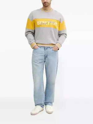 BENETTON X Stranger Things Logo-embroidered Sweatshirt