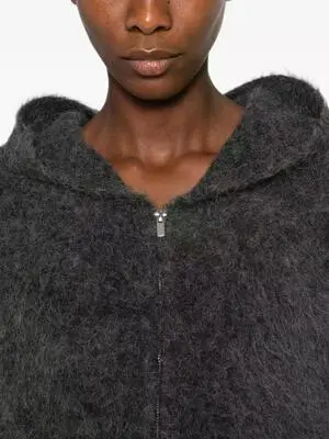 7 For All Mankind Brushed-finish Hooded Jacket