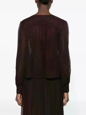 JOSEPH Elisa Silk Chiffon Blouse