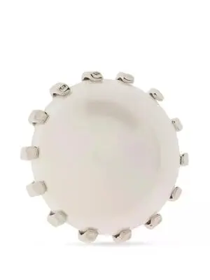 Marni Faux Pearl Embellished Earrings
