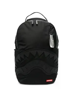 SPRAYGROUND Shark Mouth Motif Backpack - Black
