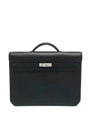 Hermès 2021 36 Kelly Dépêches Briefcase - Black