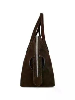 IACUCCI Suede Two-way-zip Tote Bag