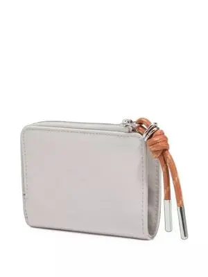 Bimba Y Lola Sand Nylon Compact Purse