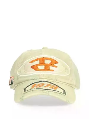 DIESEL® Logo Embroidered Baseball Cap - Neutrals