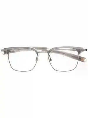Dita Wayfarer Frame Eyeglasses - Silver