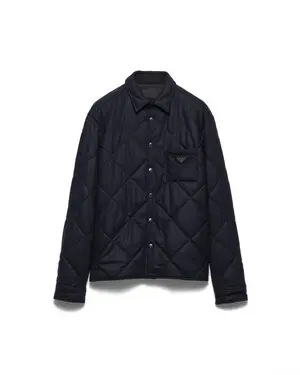 Prada Padded Cashmere Shirt