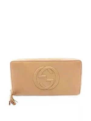 Gucci 2010s Soho Interlocking G Long Wallet