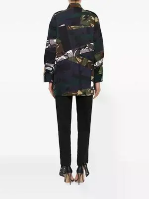 Kenzo Camouflage-print Coat