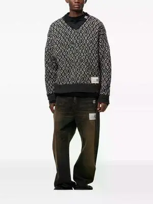 Mihara Yasuhiro Layered Knit Sweater