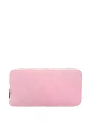 Hermès 2019 Azap Long Leather Wallet - Pink