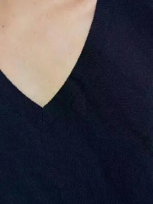 BENETTON Fine Knit V-neck Sweater