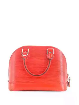 LOUIS VUITTON Alma Handbag Epi Leather Bb Satchel