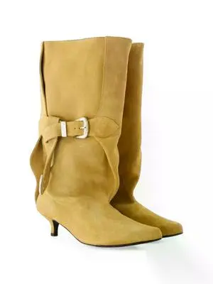 Toga Buckled Suede Boots