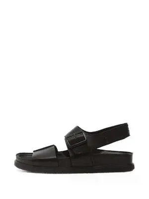 Clarks Torford Strap Sandals - Black