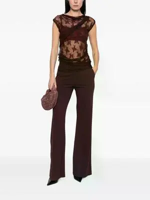 Imperial Draped Lace Top