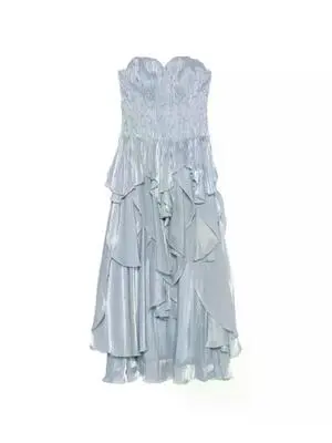 Aje Gleam Ruffled Gown