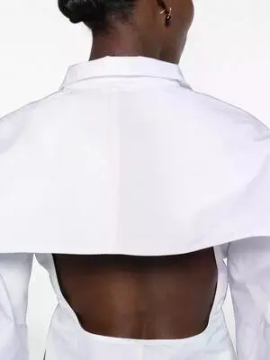 Jacquemus The Tulip Cut-out Back Shirt