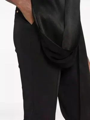 Elisabetta Franchi Pressed-crease Trousers