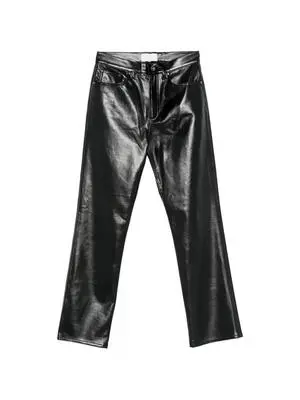 AGOLDE Button-fastening Trousers - Black
