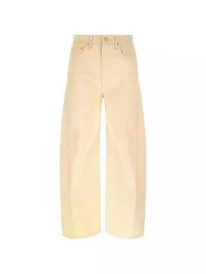 MOTHER The Half Pipe Tapered Jeans - Neutrals