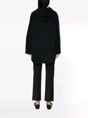 Max Mara Hooded Button-up Coat