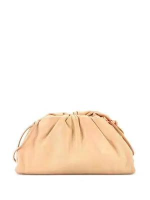 Bottega Veneta The Pouch Leather Mini Crossbody Bag - Neutrals