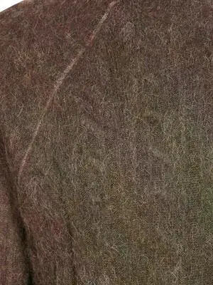 DIANA STUDIO Cable-knit Raglan-sleeve Sweater