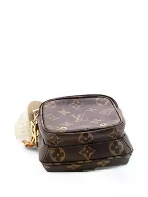 LOUIS VUITTON Utility Phone Sleeve Bag Monogram Canvas Crossbody Bag
