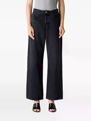 AGOLDE Low Rise Loose Jeans - Black