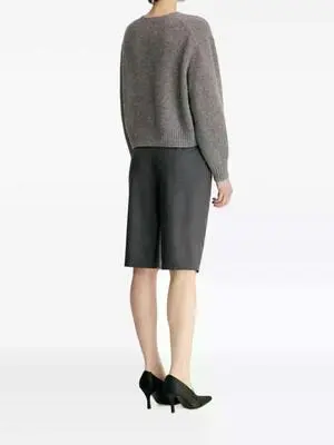 Loulou De Saison Robi Virgin Wool Shorts