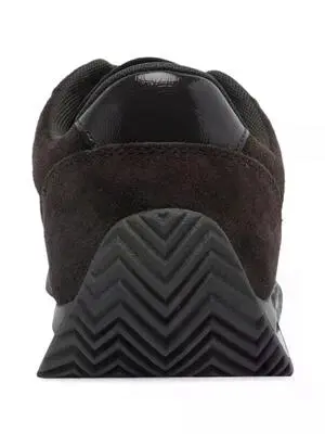 Michael Kors Woven-panel Suede Sneakers