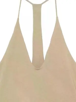 Tibi Program Racerback V-neck Top