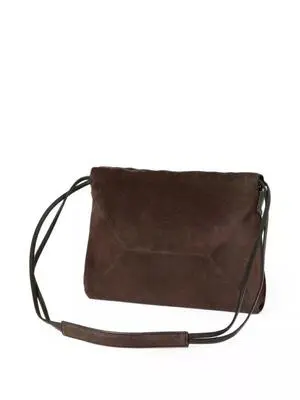 Brunello Cucinelli Monili-embellished Suede Clutch Bag
