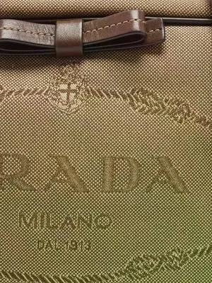 Prada Bow Logo-jacquard Cross Bady Bag