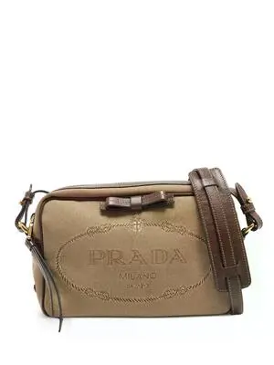Prada Bow Detail Cross Body Bags