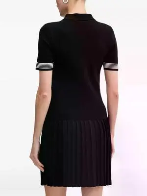 MORGAN Pleated Skirt Polo Mini Dress