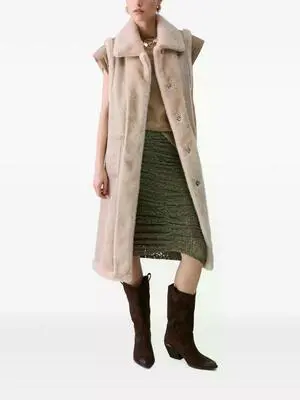 Liu Jo Faux-shearling Vest