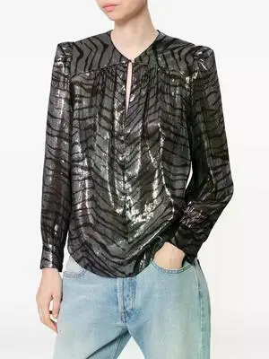 Isabel Marant Étoile Farali Silk Top