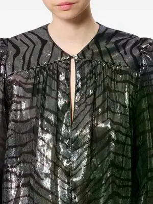 Isabel Marant Étoile Farali Silk Top