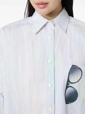 Moschino Printed Cotton Poplin Shirt