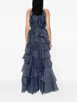 Aje Cleo Ruffled Gown