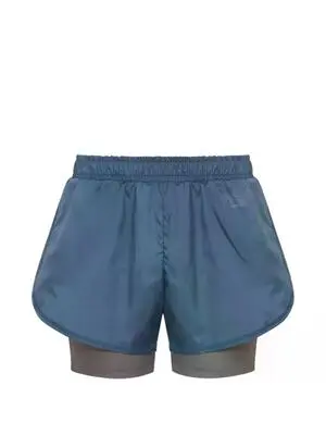 Moschino Logo-print Layered Shorts