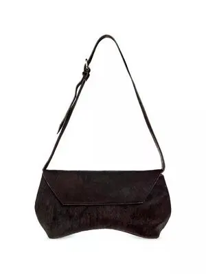 GESTUZ Gzwedala Pony-hair Leather Shoulder Bag - Brown