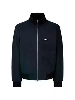 STUDIO TOMBOY Zip-up Bomber Jacket - Blue