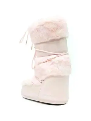 Moon Boot Faux-fur Lace-up Boots