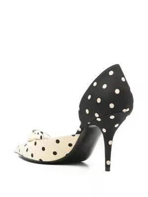 Valentino Garavani Polka-dot D'orsay Pumps - Neutrals