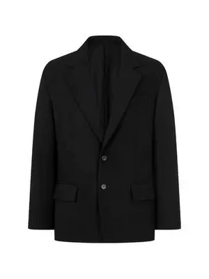 STUDIO TOMBOY Notched-lapel Single-breasted Blazer - Black